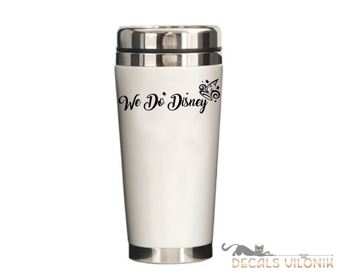 WE DO DISNEY Decal Vinyl Car Window Decal Water Coffee | Etsy