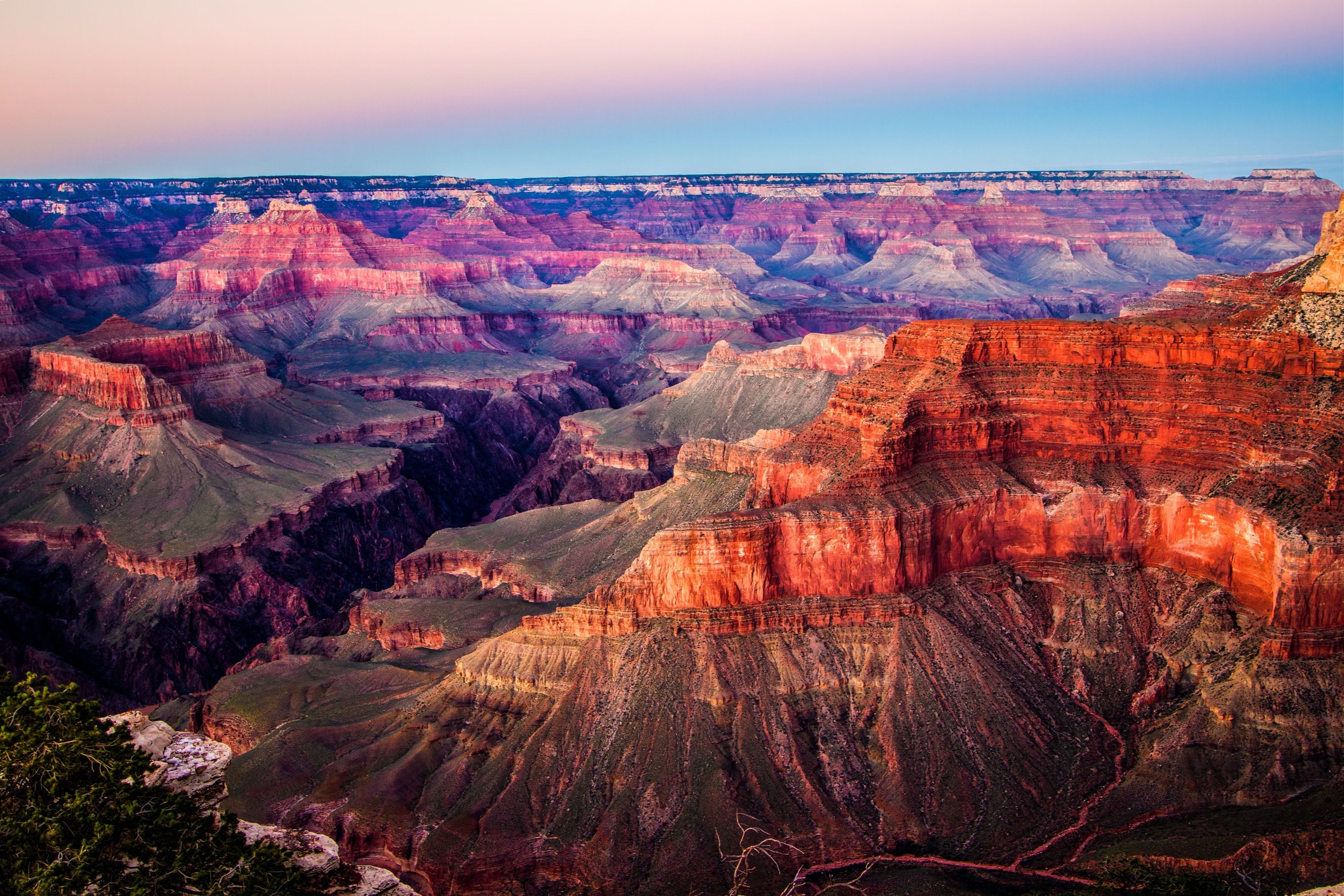 Color Spectrum Grand Canyon Sunset