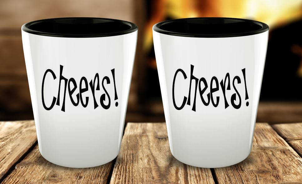 Cheers Party Toast Shot Glasses Wedding Bachelor Bachelorette - Etsy UK