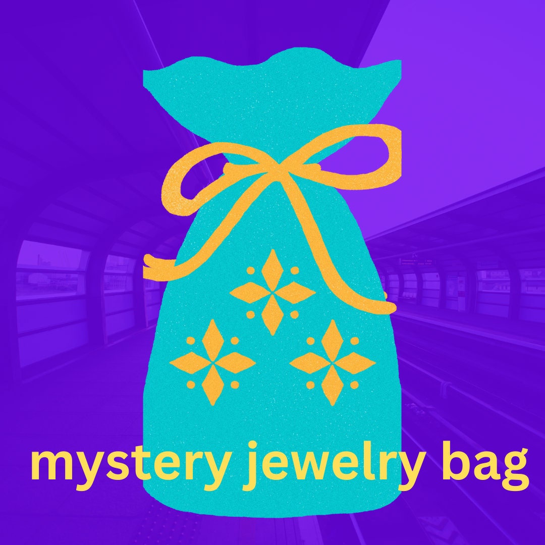 Vintage Jewelry Mystery Bag for Women, Jewelry Surprise Box, Vintage ...