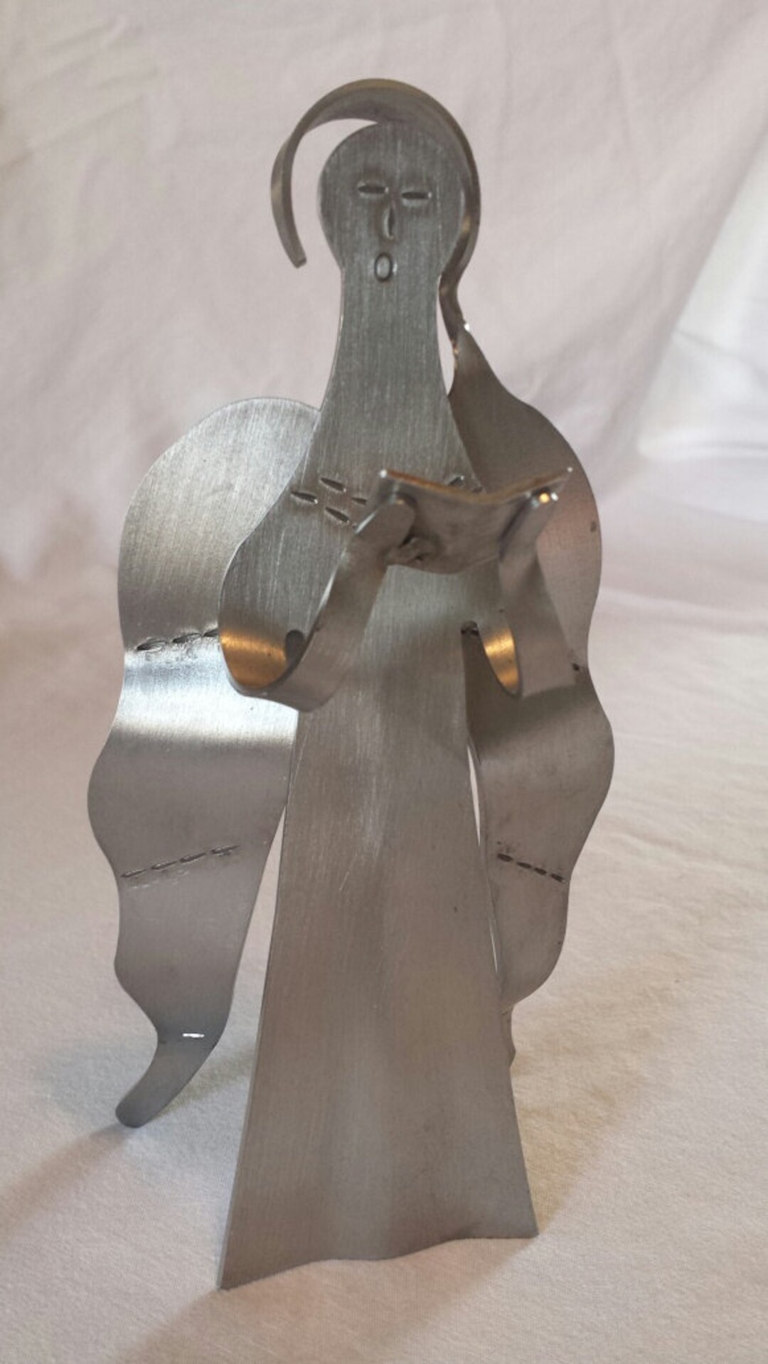 Hand Formed Tin Angel - Etsy