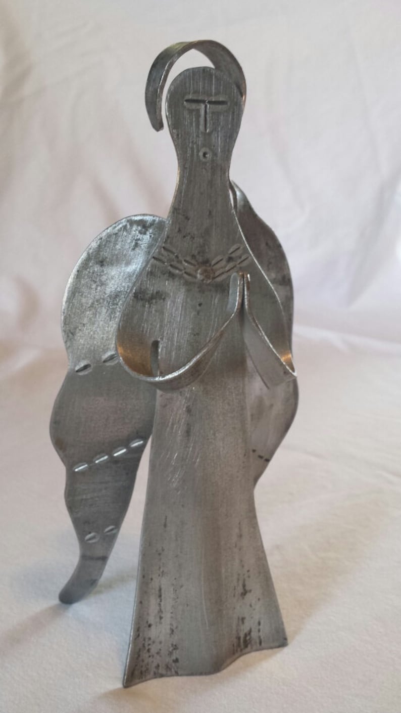 Hand Formed Tin Angel - Etsy