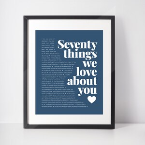 25 REASONS We Love You 25th Birthday Gift Daughter's 25th Birthday Gift ...