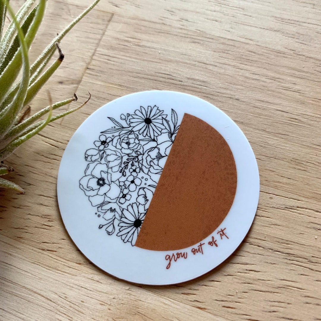 Grow Sticker - Etsy