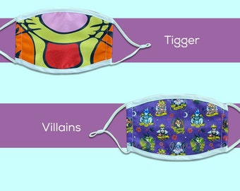 Tigger Face Mask - Etsy