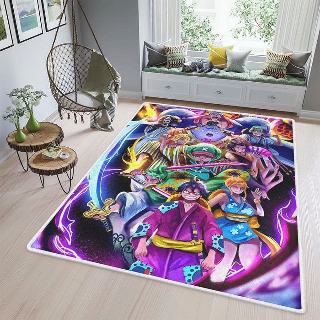 One Piece Mangaone Piece Area Rugone Piece Giftarea Rug - Etsy