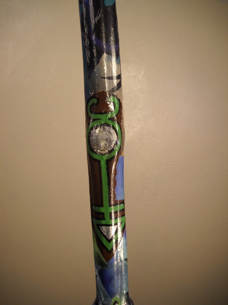 Magical Wizard Staff dragons by Mystic Stone - Etsy