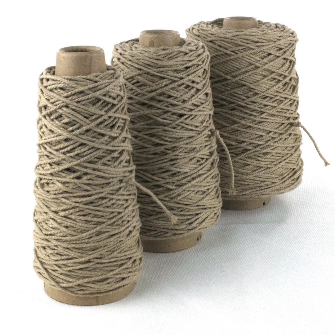 Macrame Pure Linen Rope High Twist Cones of Strong String - Etsy