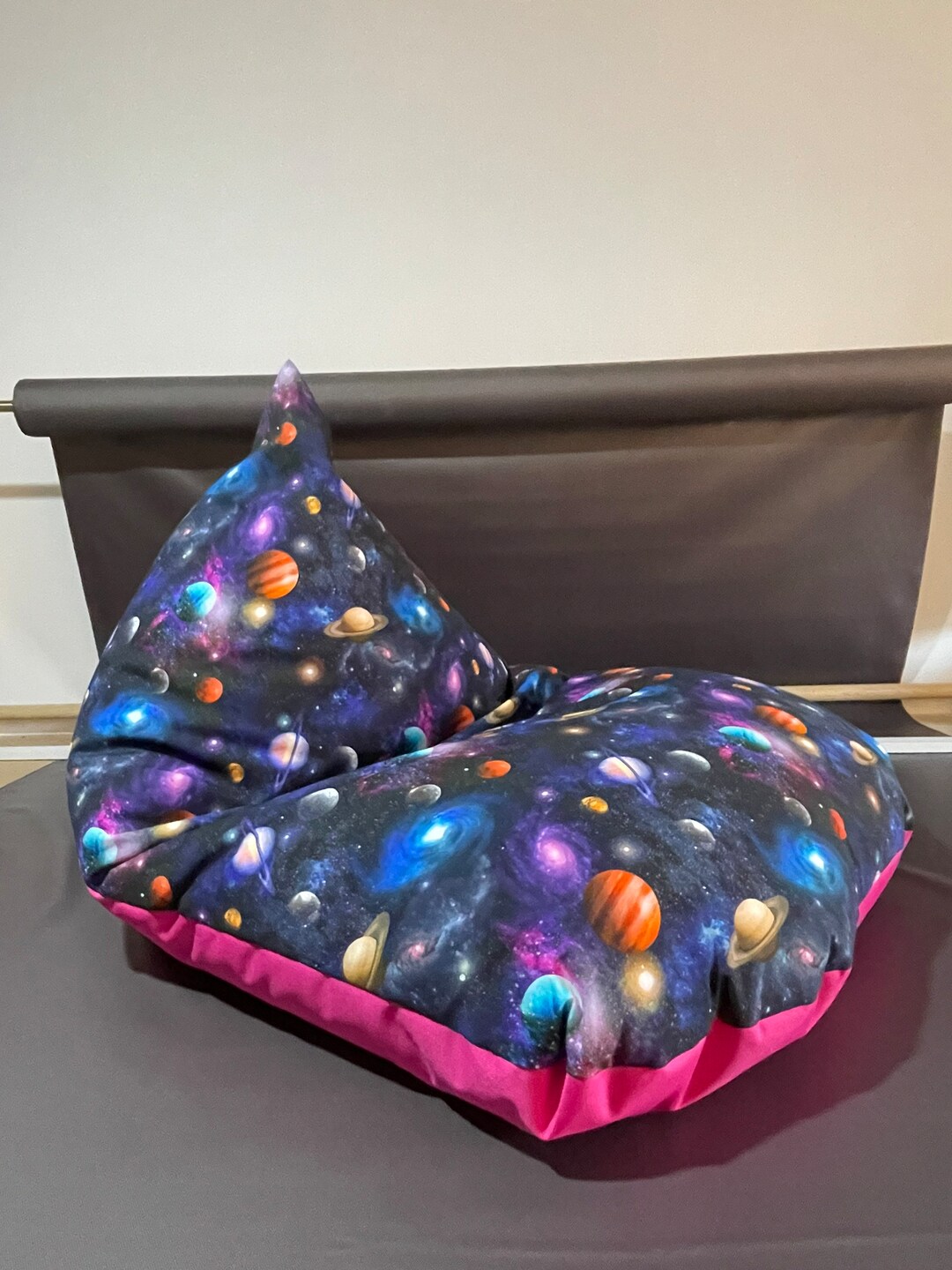 Blue Astro Beanbag, Stars, Moon, Galaxy, Planets, Space, Cosmos ...