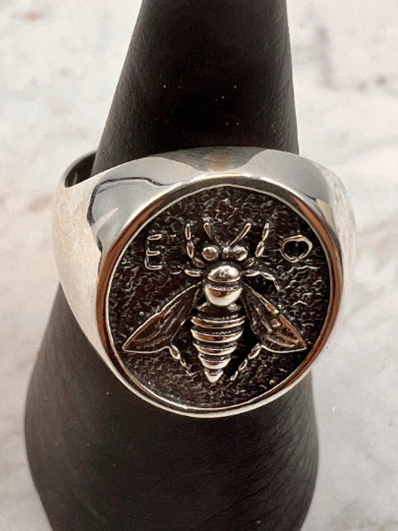 Artemis Goddess Ancient Greek Sacred Bee Medallion Coin Ring - Etsy