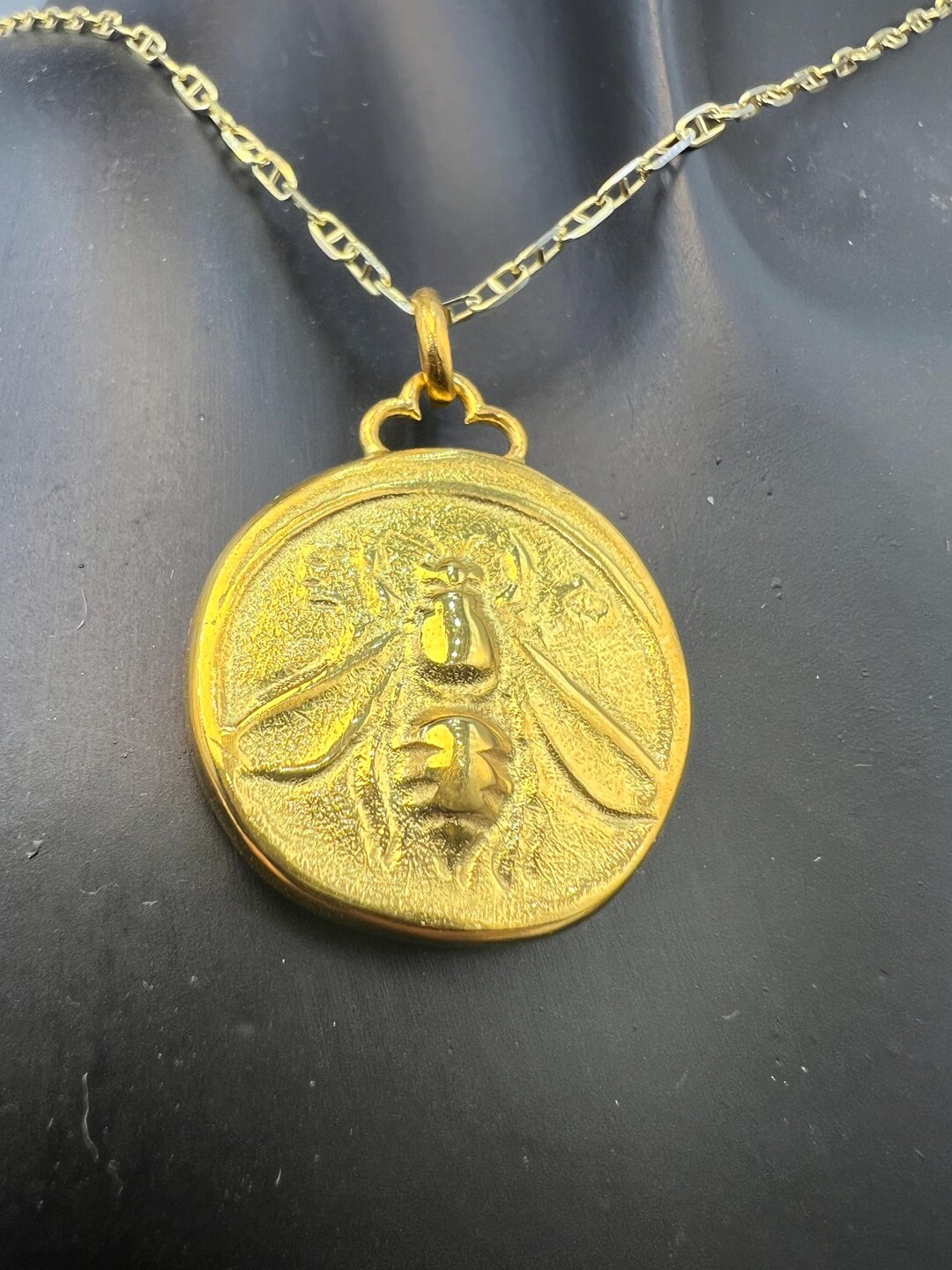 Goddess Artemis Ancient Bee Stag Greece Asia Ephesus Coin Jewelry ...