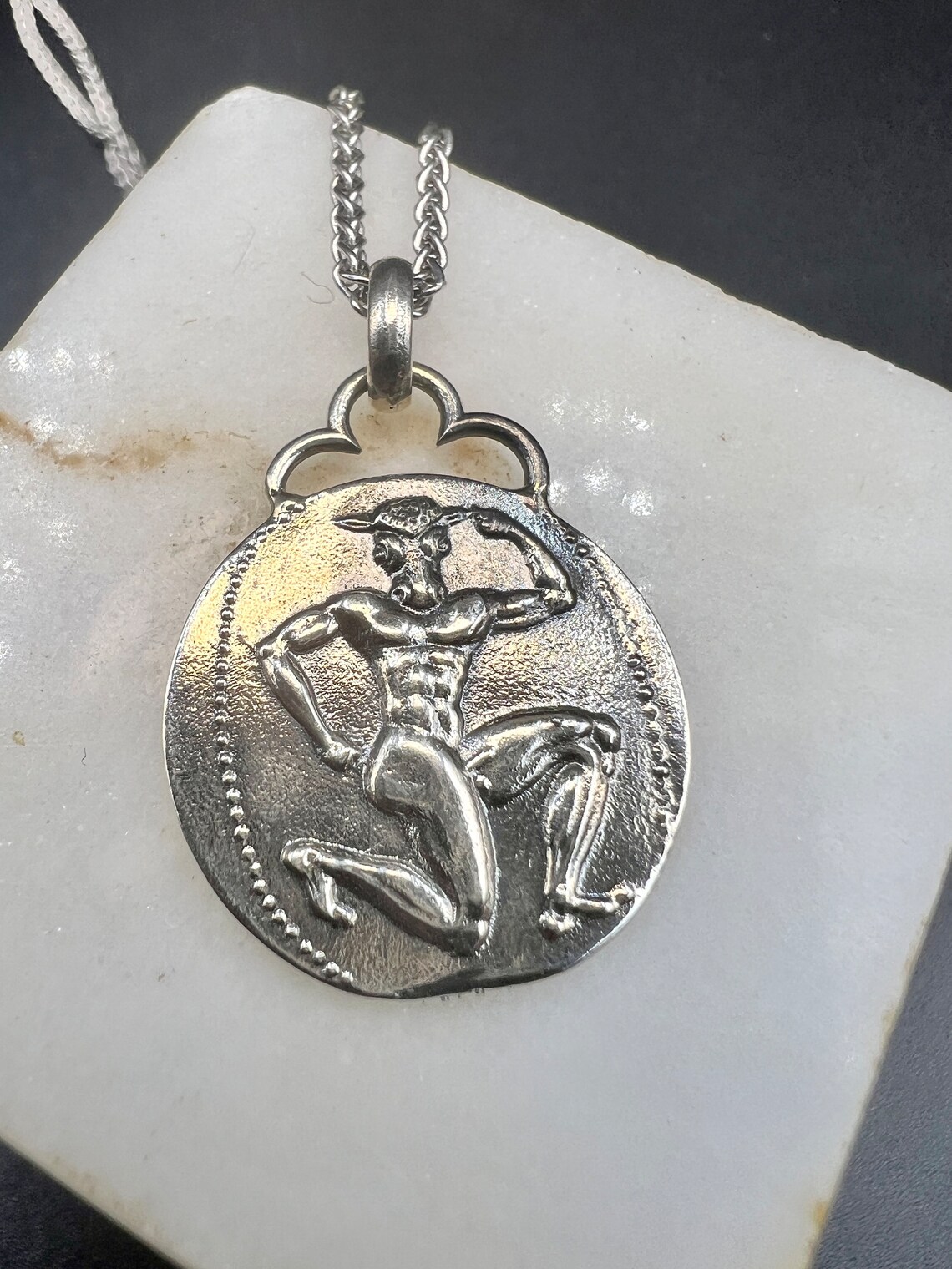 Minotaur Labyrinth of Knossos Crete Minoan Mythology Ancient Greek Coin ...