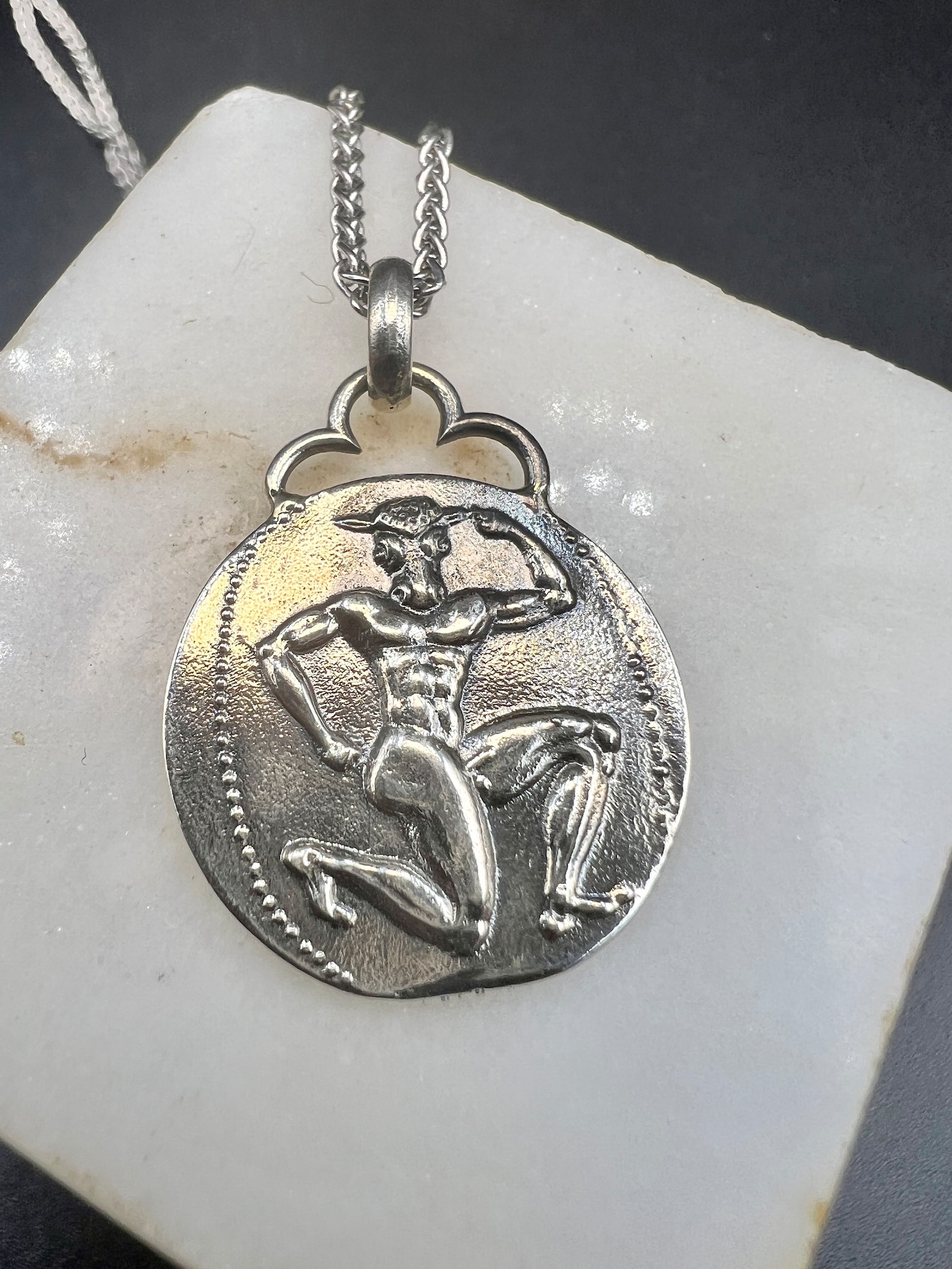 Minotaur Labyrinth of Knossos Crete Minoan Mythology Ancient Greek Coin ...