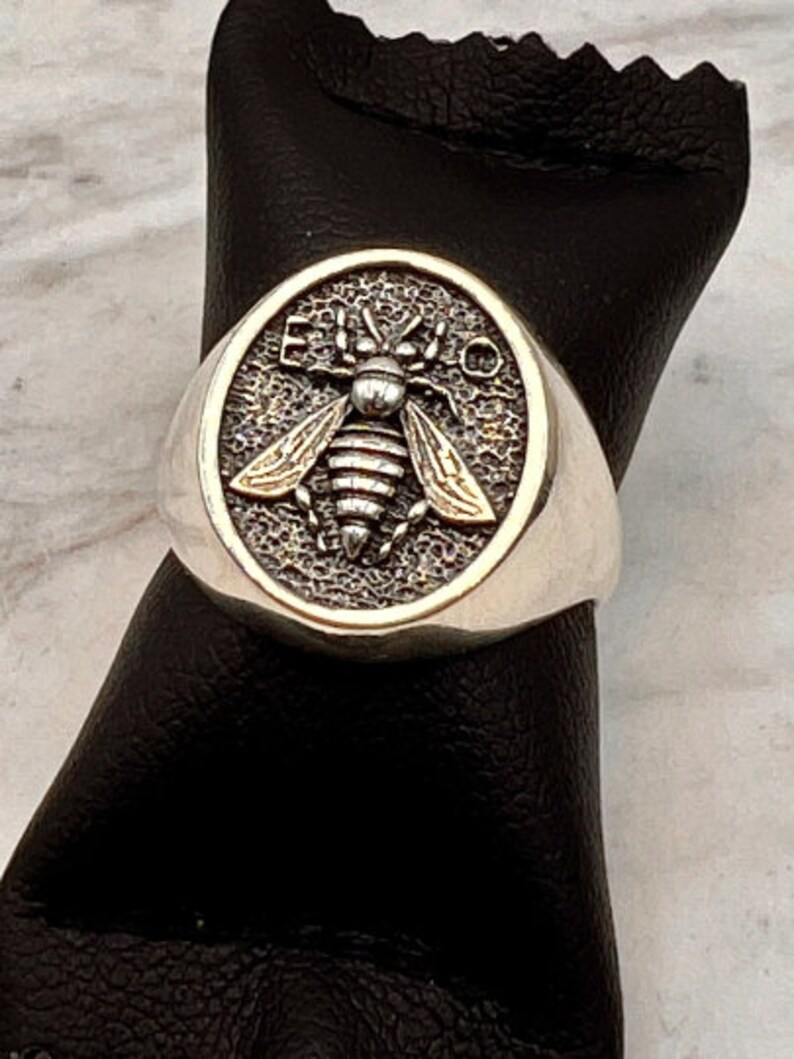 Artemis Goddess Ancient Greek Sacred Bee Medallion Coin Ring - Etsy