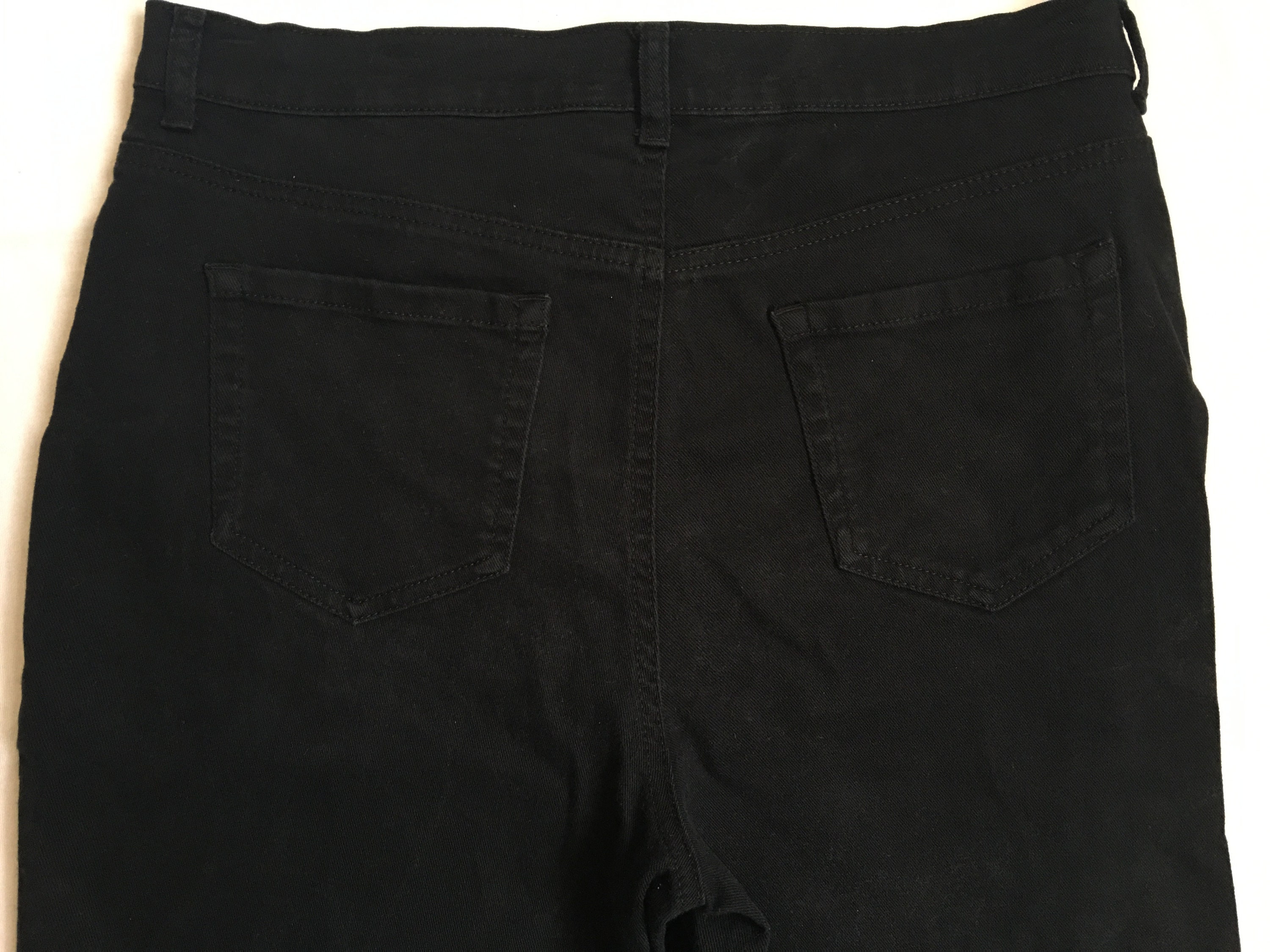 Women's Black Denim Pants-33 Waist-black Jeans by Style & - Etsy