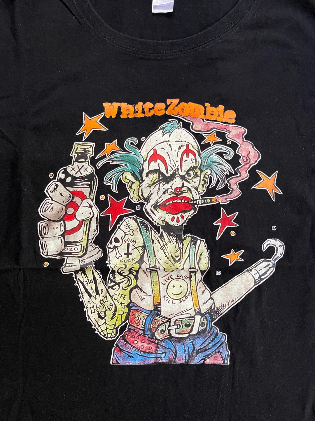 White Zombie Freaks and Human Oddities Shirt-3xl-groove Metal-rob ...