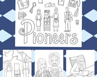 Jw Coloring Pages | Etsy