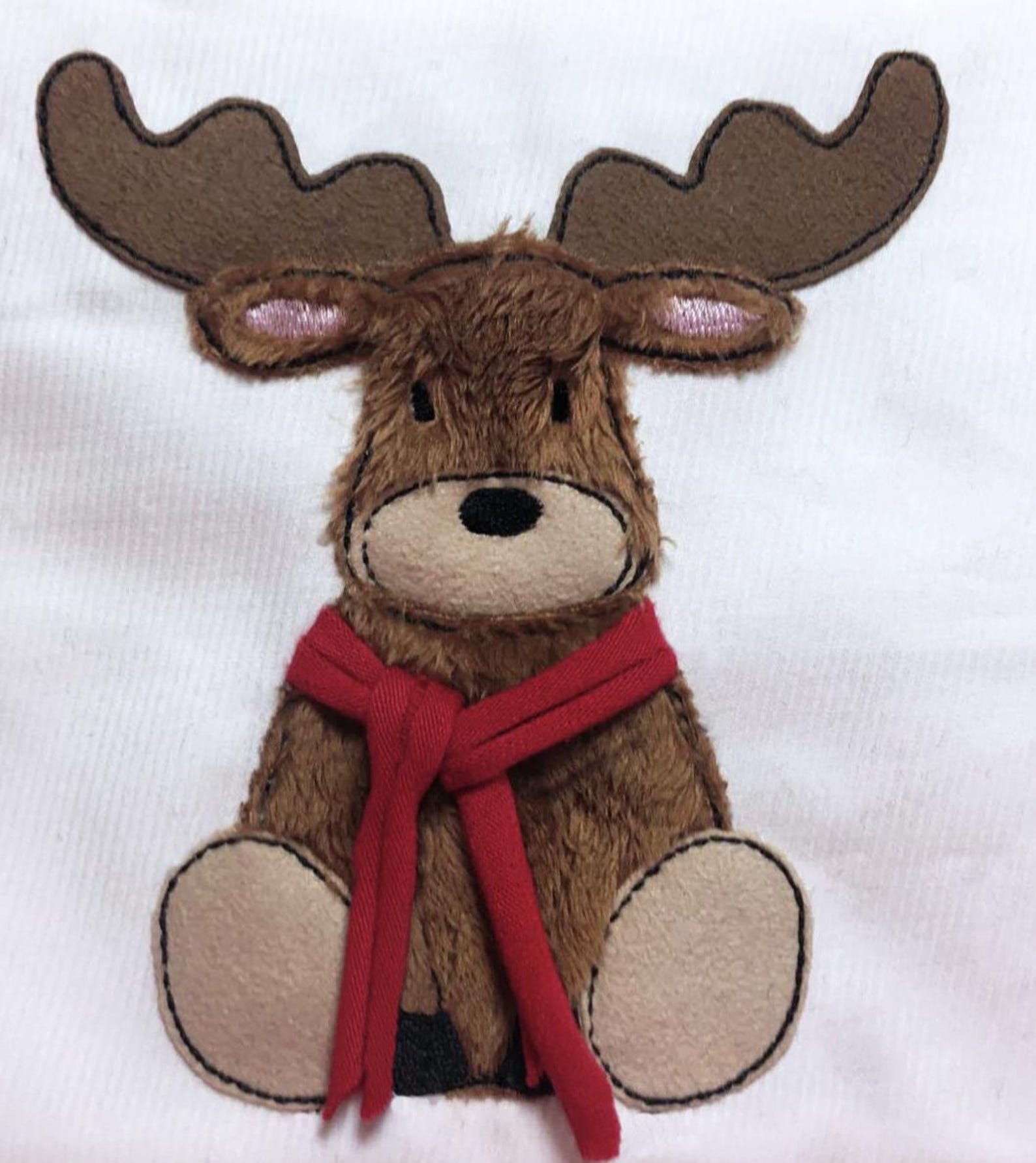 Moose Baby 10x10 - Etsy