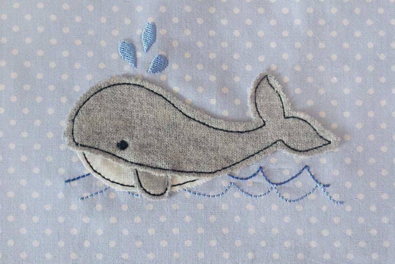 Stickdatei Wal 10x10 Doodle Fisch - Etsy.de