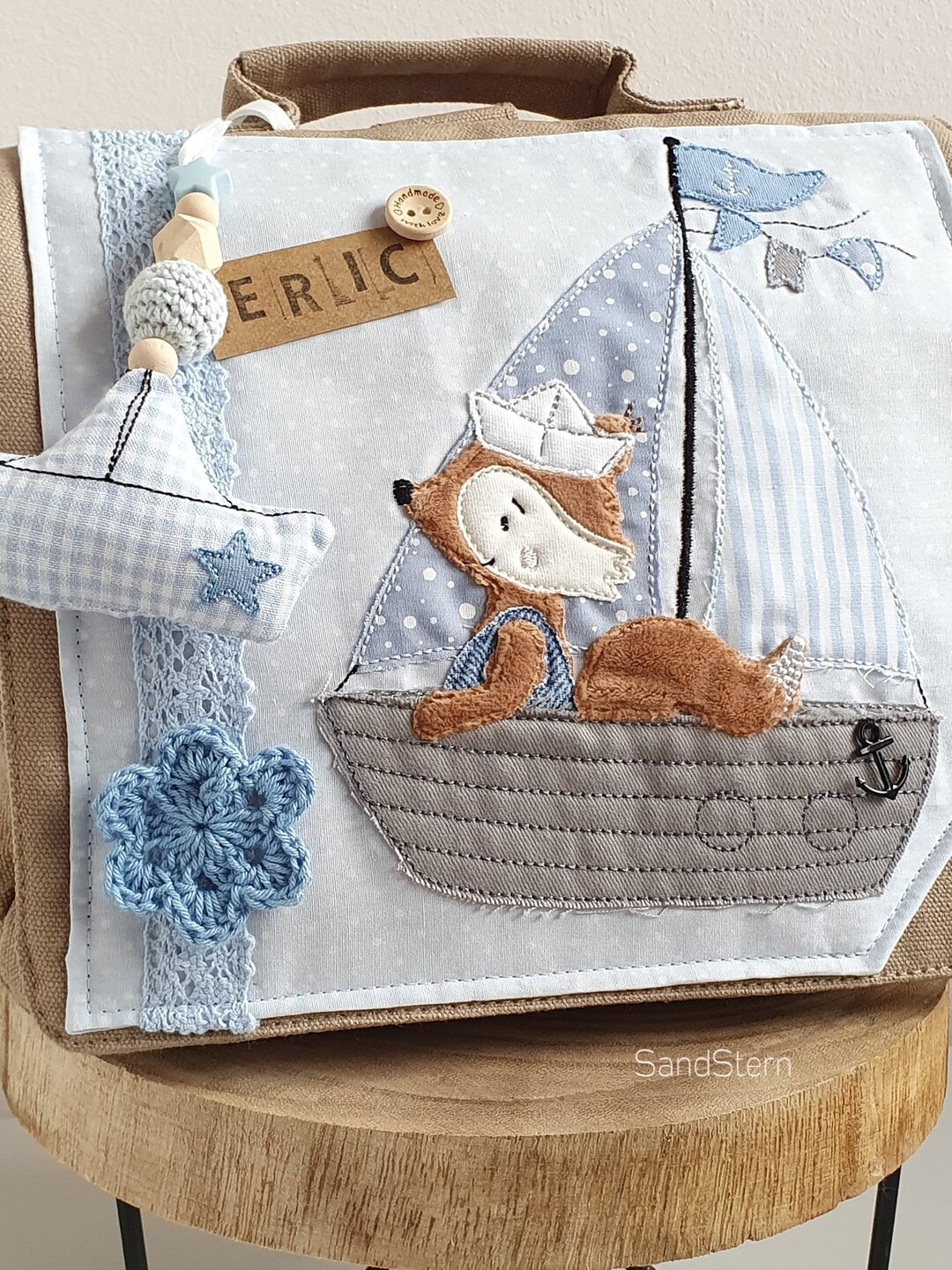 Embroidery File Fox Mika in the Boat 10x10 - Etsy