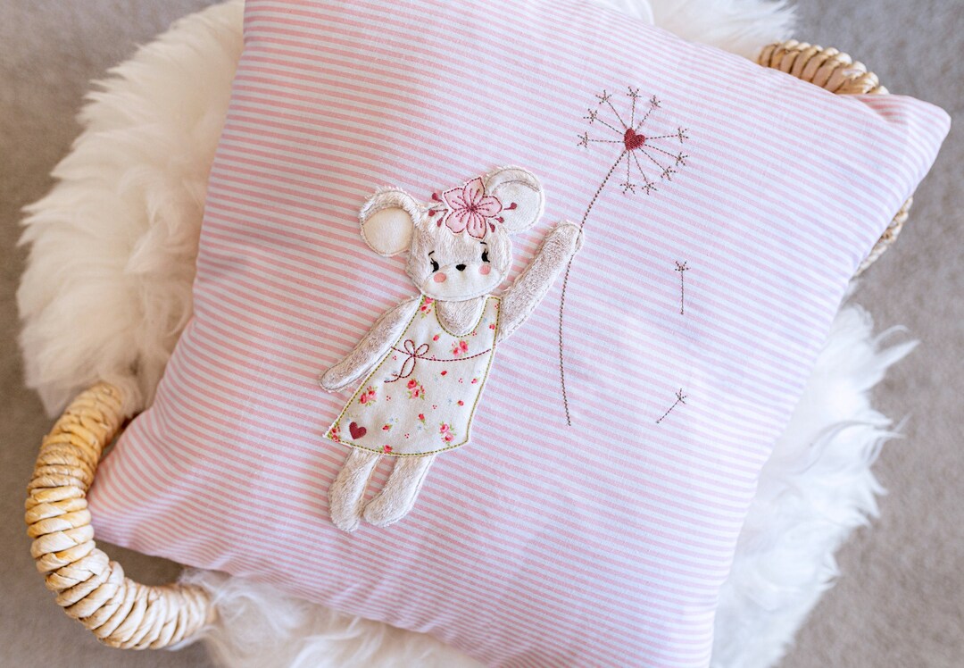 Embroidery File Flying Mouse Tilda 13x18 - Etsy