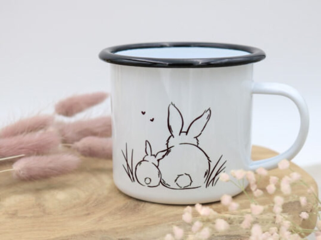 Embroidery, Plotter & Laser File Big Bunny Love - Etsy
