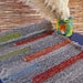 Handmade! Handwoven Chenille Rug, Floor Textile, Using Tapestry ...