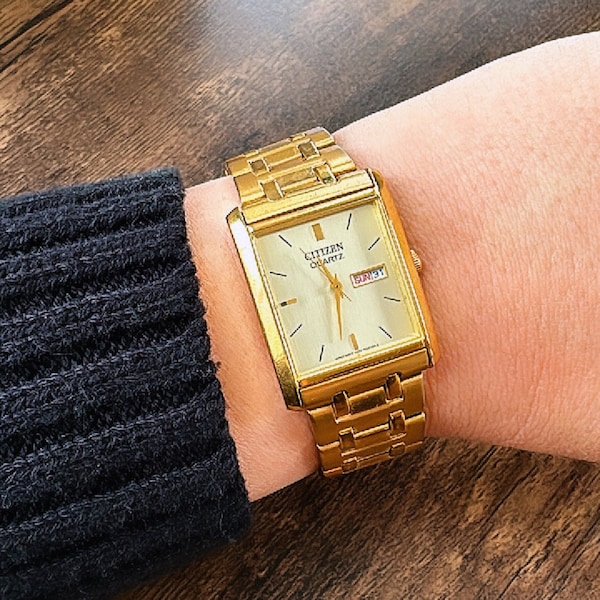 Mens Vintage Square Face Watches - Etsy