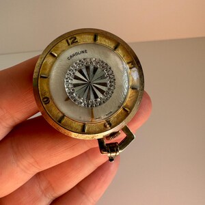 Vintage Caroline Mechanical Watch Pendant Working Condition Caroline ...