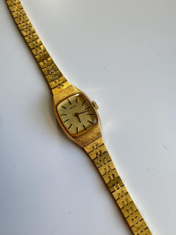 Vintage Seiko Square Dial Mechanical Watch - Working … - Gem