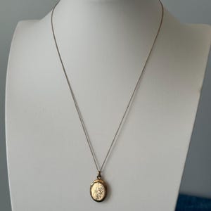 Art Deco Stetson Chain Co. Gold Filled Locket Necklace | Gold Filled ...