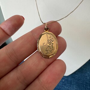 Art Deco Stetson Chain Co. Gold Filled Locket Necklace | Gold Filled ...