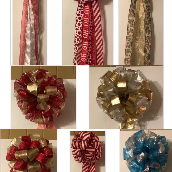 Tree Topper Bow - Etsy