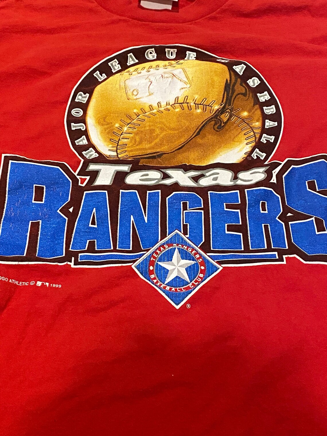 Texas Rangers Shirt / Vintage / MLB Baseball / Dallas / 1999 / | Etsy