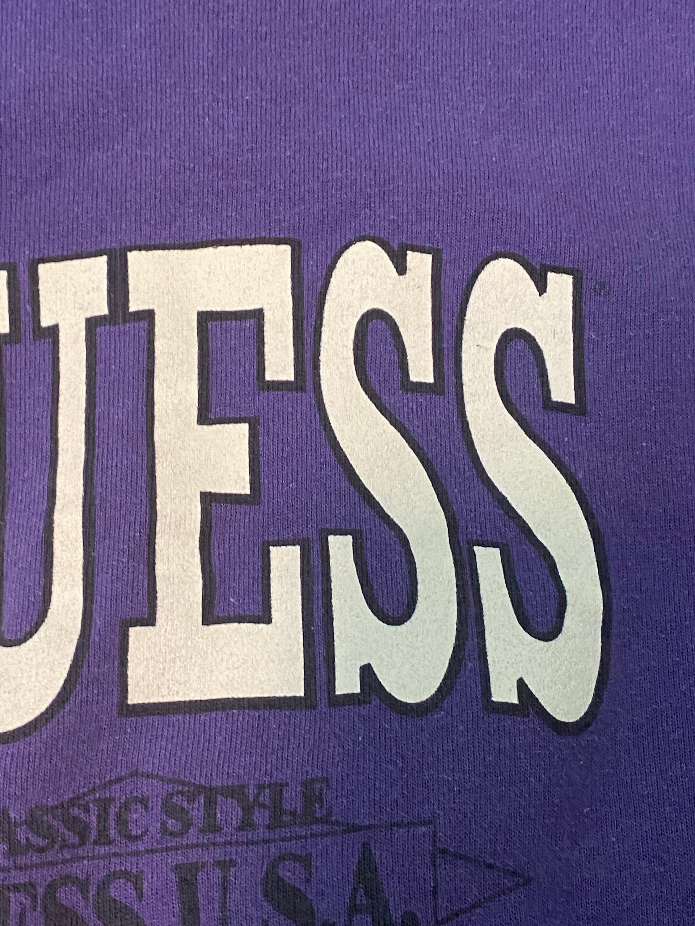 Guess Sweater / Vintage / Hanes Tag / Guess Activewear / 1992 - Etsy