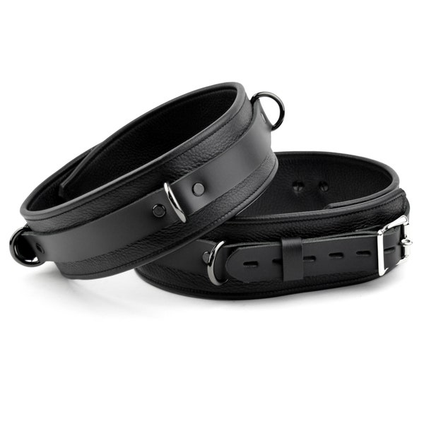 Leather Thigh Restraints - Etsy