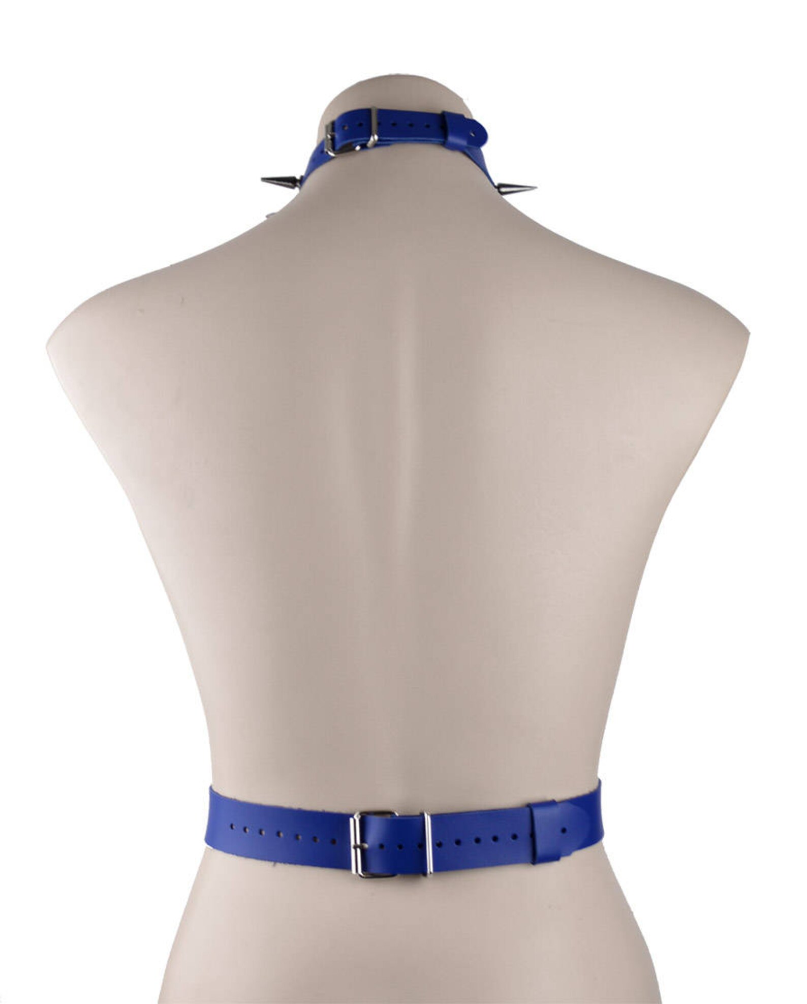 LIMITED EDT Deluxe Deep Blue Riveted Leather Body Harness - Etsy Australia
