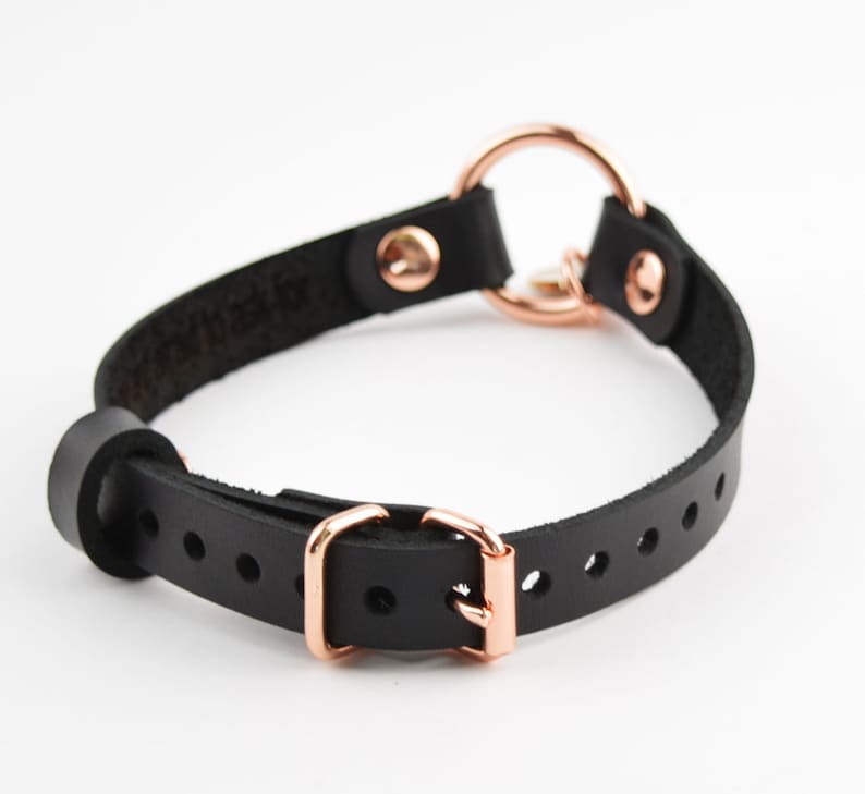 Secret Message Custom Engraved Love Heart Collar | Handcrafted Leather ...