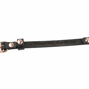 Secret Message Custom Engraved Love Heart Collar | Handcrafted Leather ...