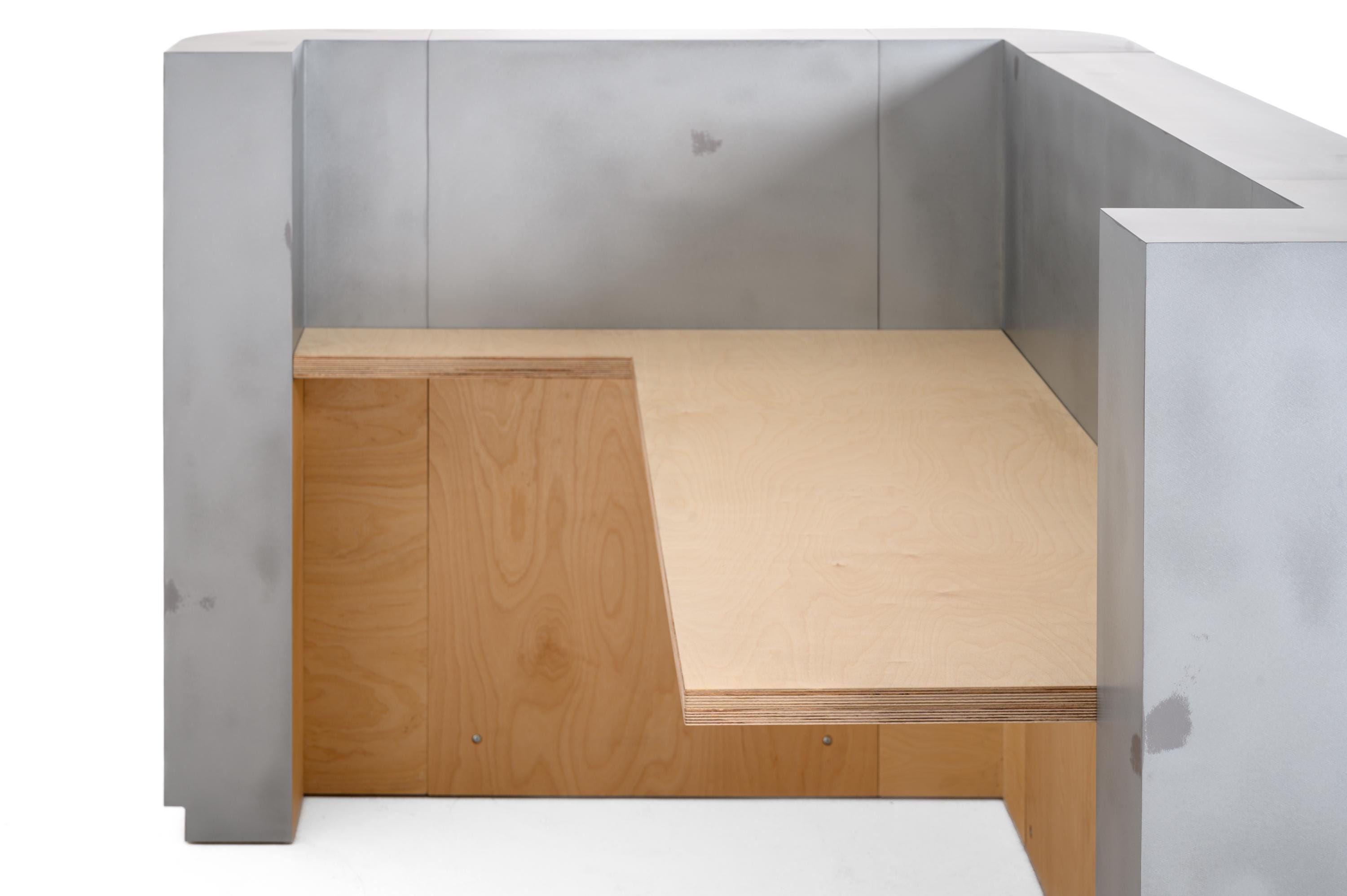 Modern Reception Desk | Custom Reception Desk | Front Desk | Steel ...