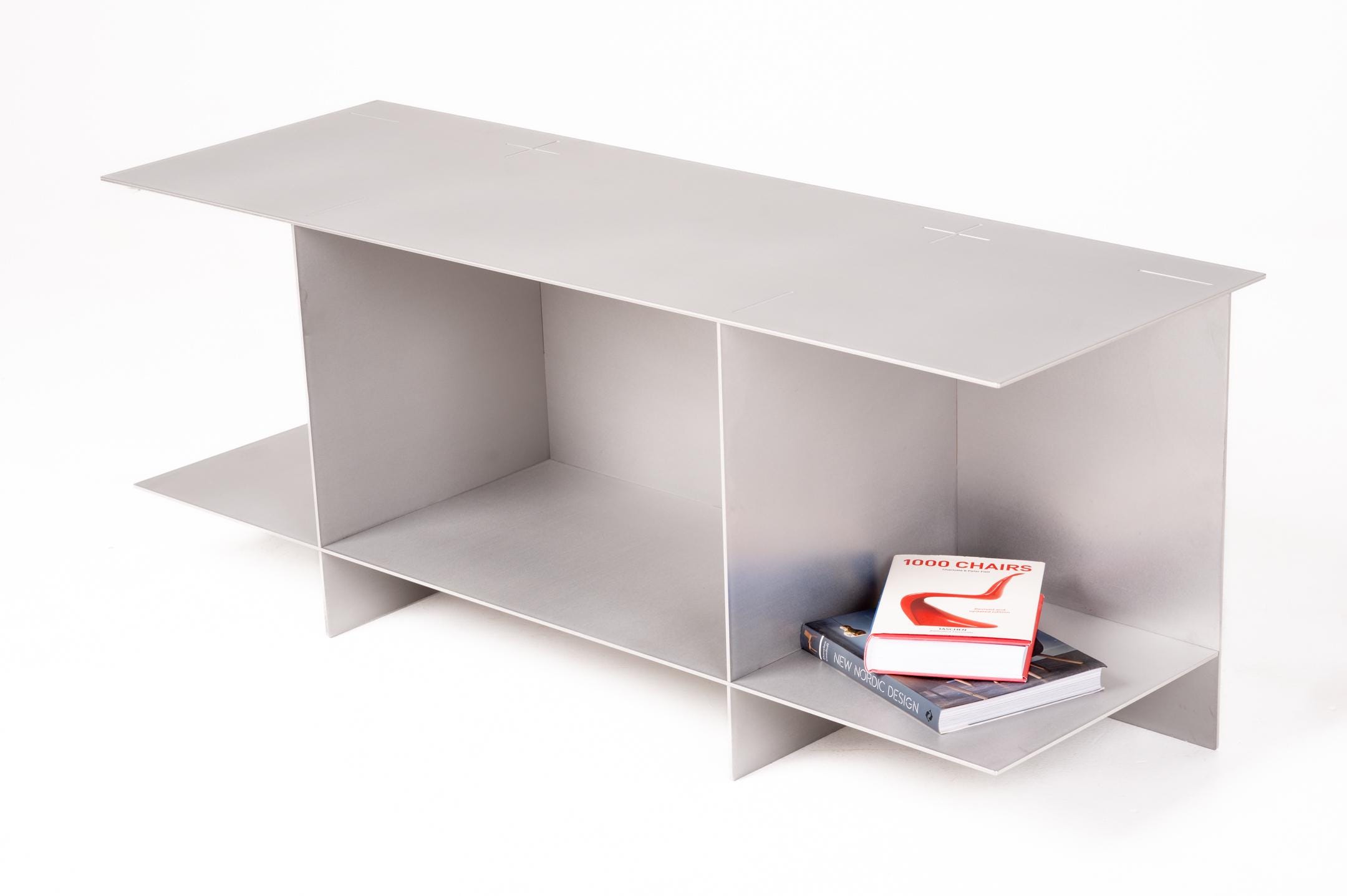 Convertible Bookshelf | Stainless Steel Bookcase | Table Bookcase ...