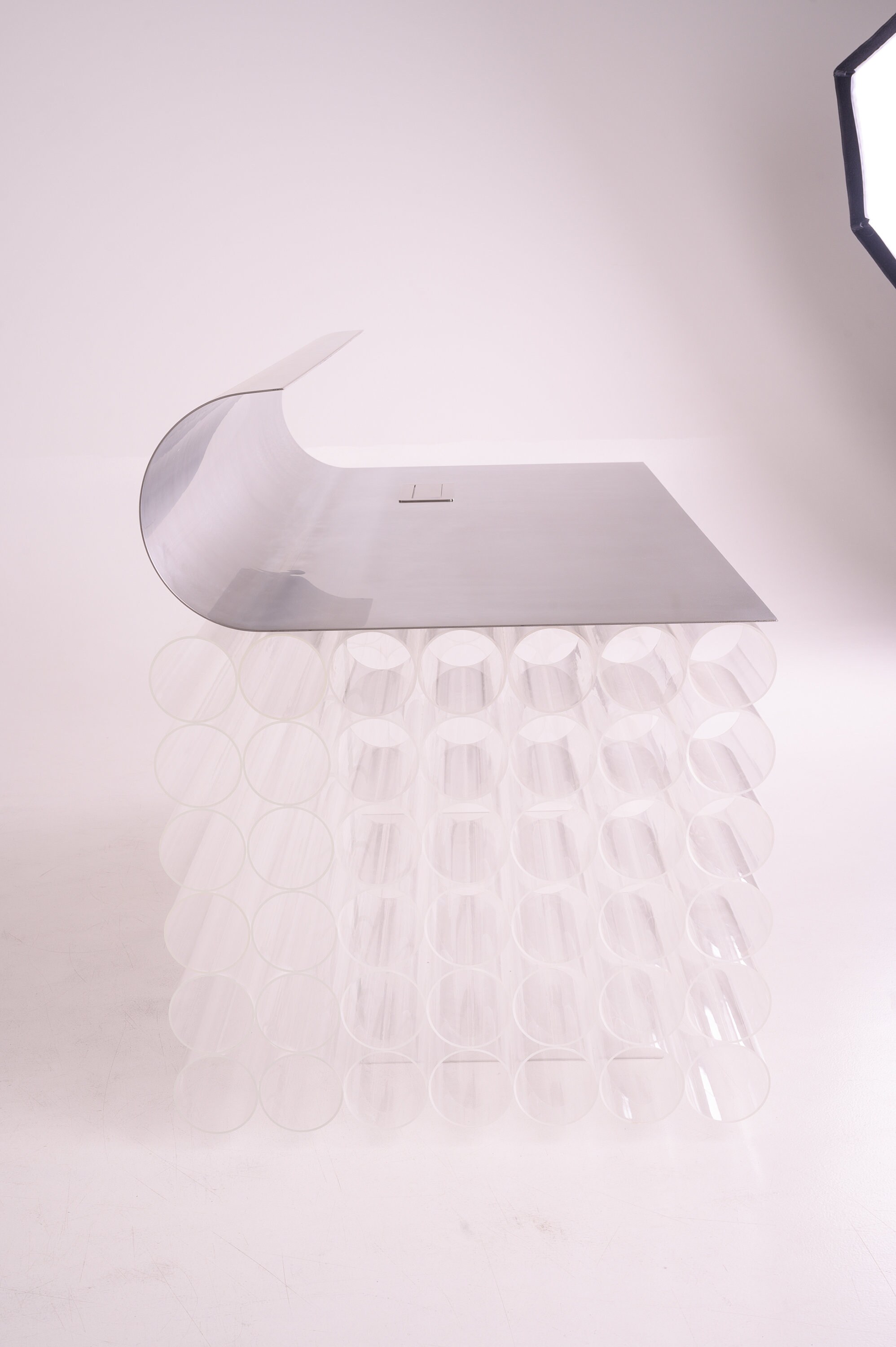 Modern Reception Desk | Transparent Reception Desk | Custom Reception ...