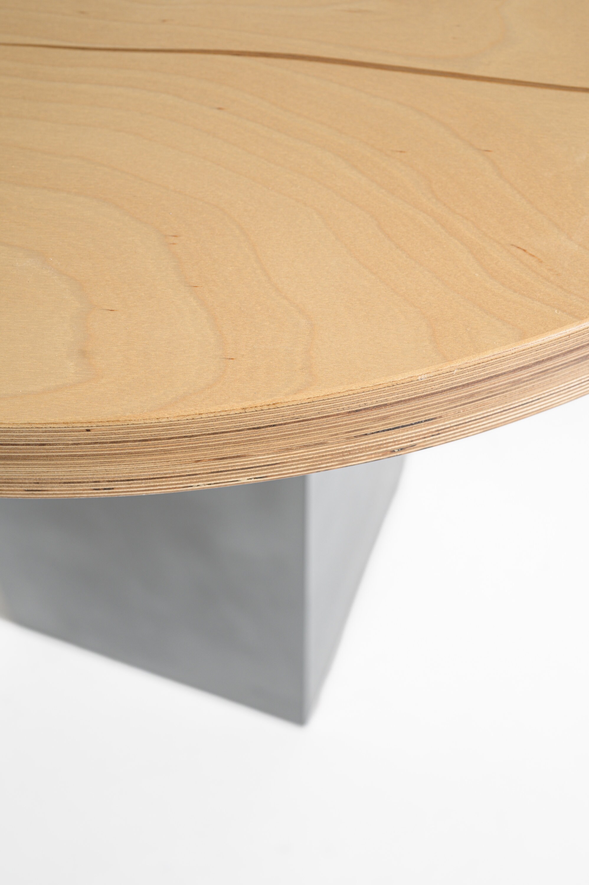 Modern Round Table | Round Bar Height Table | High Table | Natural Wood ...