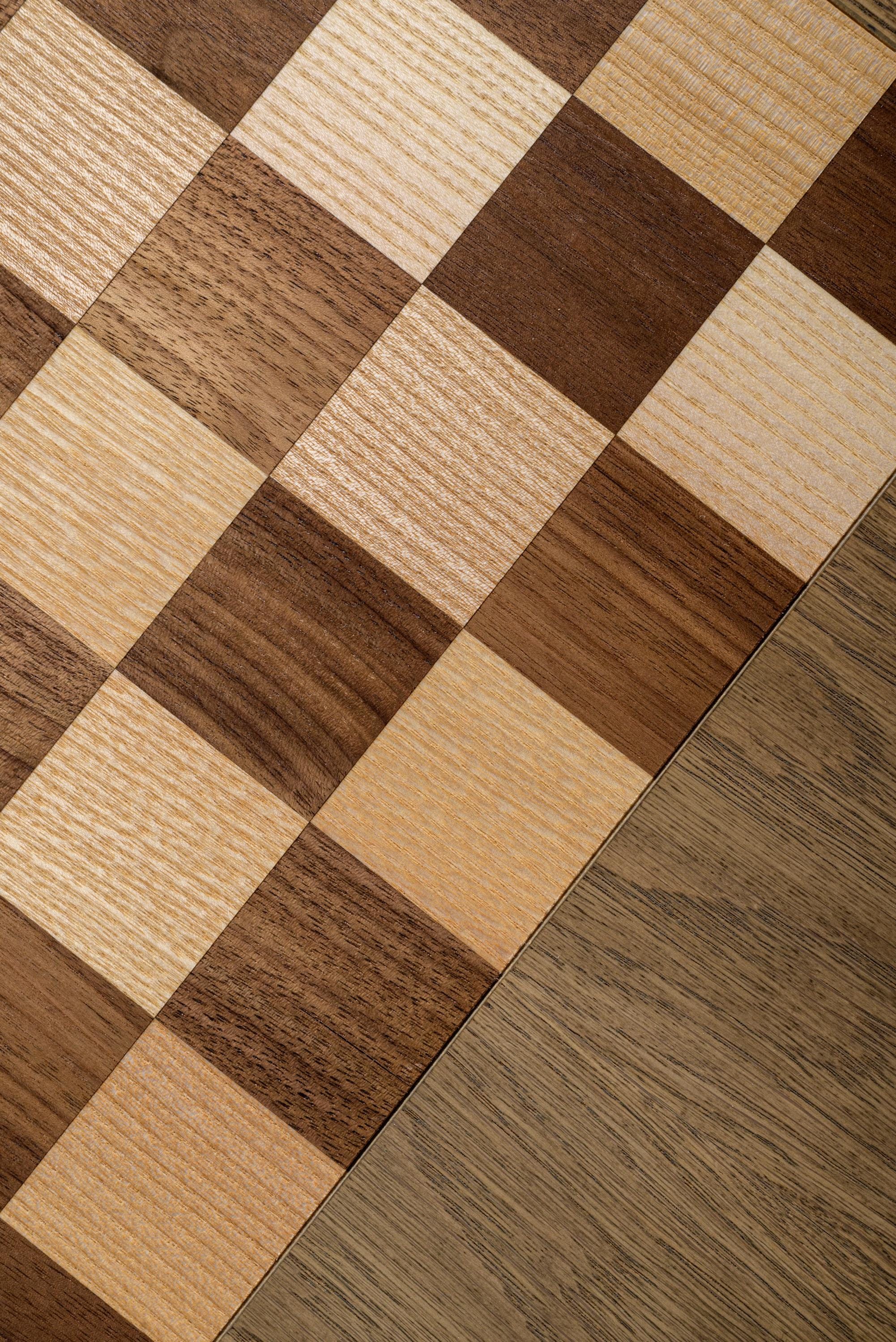 Oak Chess Table | Modern Chess Table | Natural Wood | Chessboard - Etsy