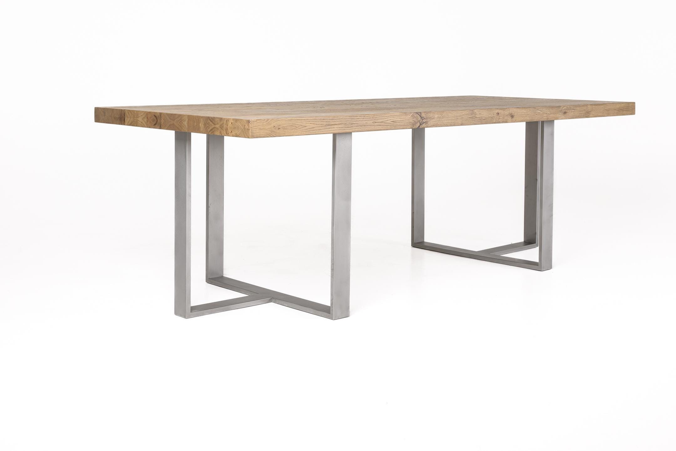 Dining Table Custom Order Table Modern Dining Table Natural Wood Oak ...