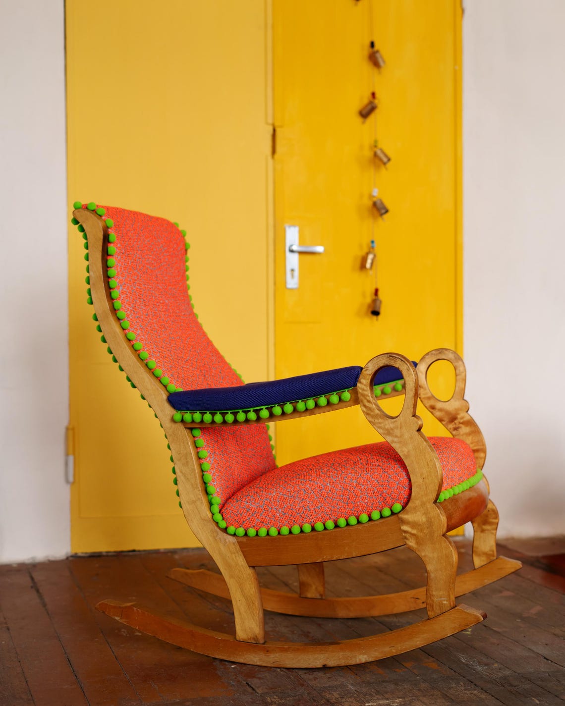 Rocking Chair | Colourful Rocking Chair | Colourful Design | Eclectic ...
