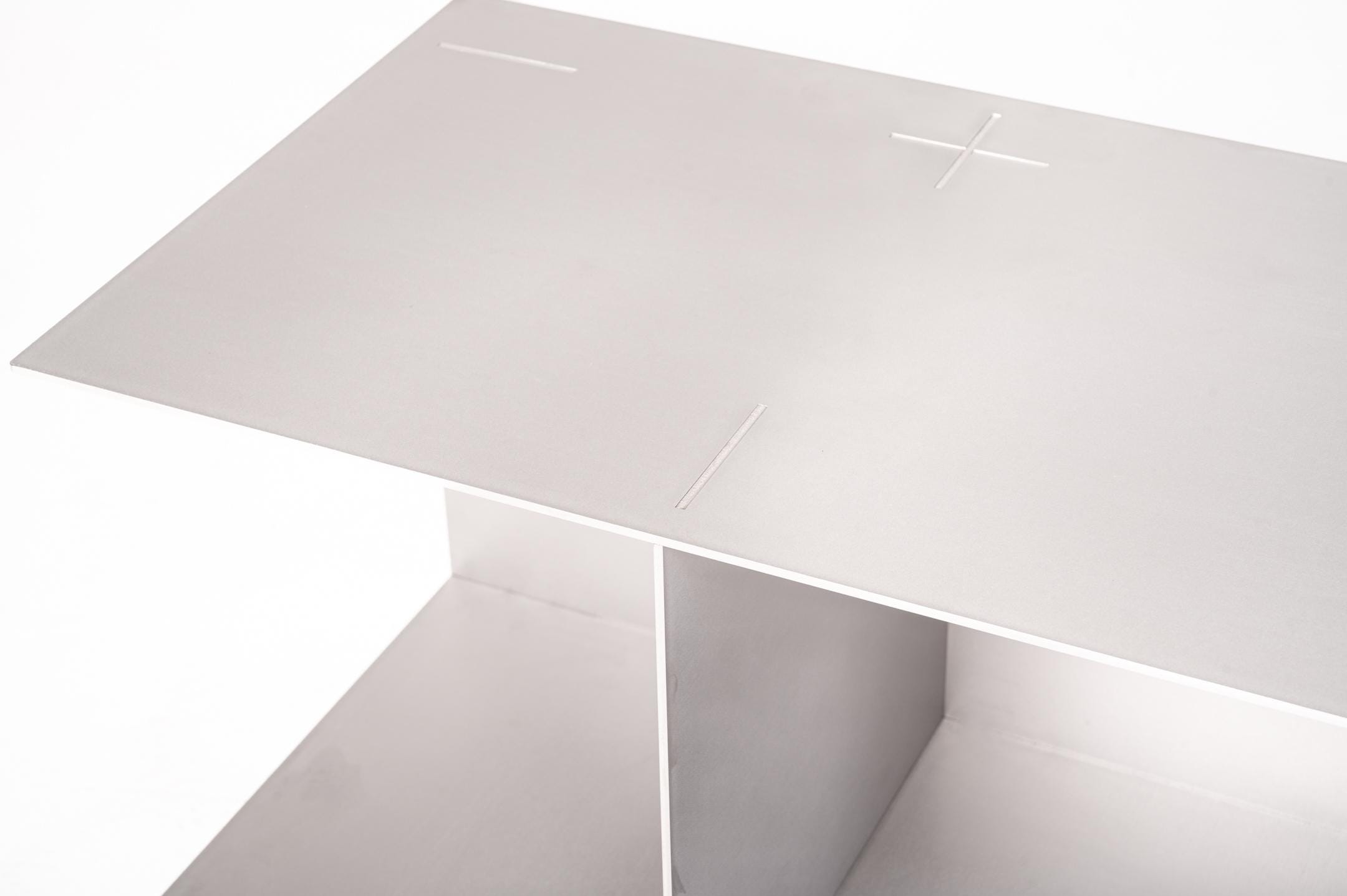 Convertible Bookshelf Stainless Steel Bookcase Table Bookcase Stainless ...