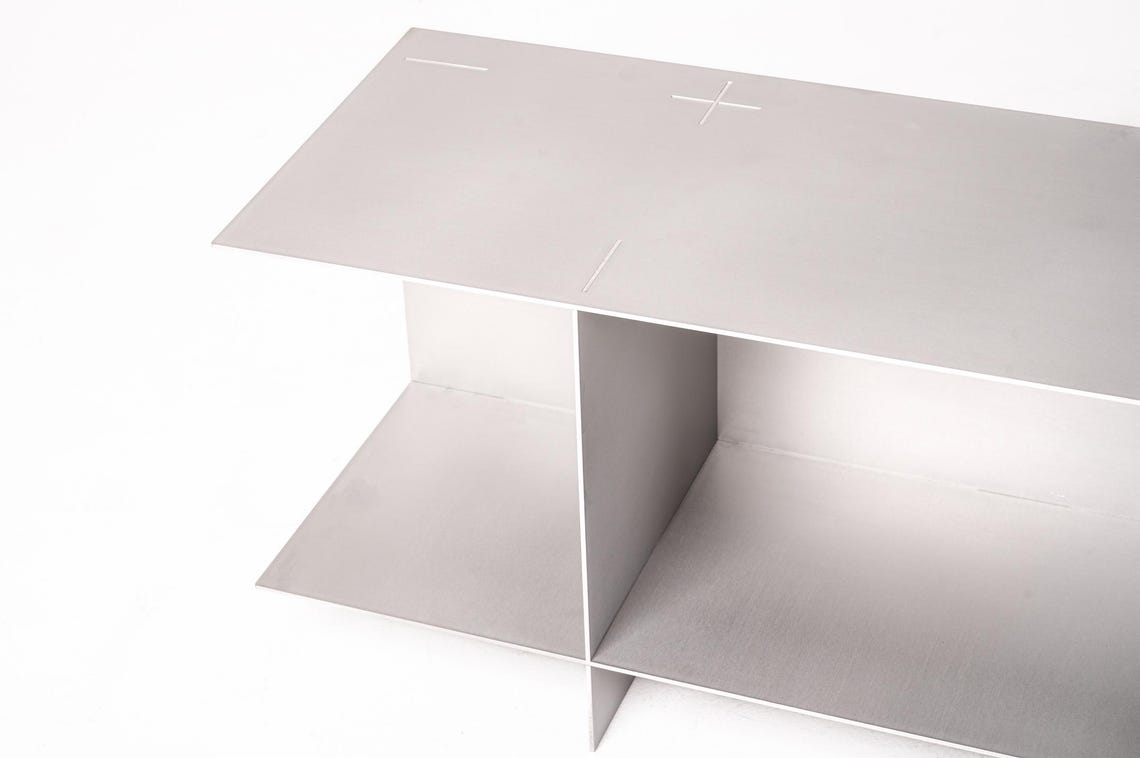 Convertible Bookshelf Stainless Steel Bookcase Table Bookcase Stainless ...