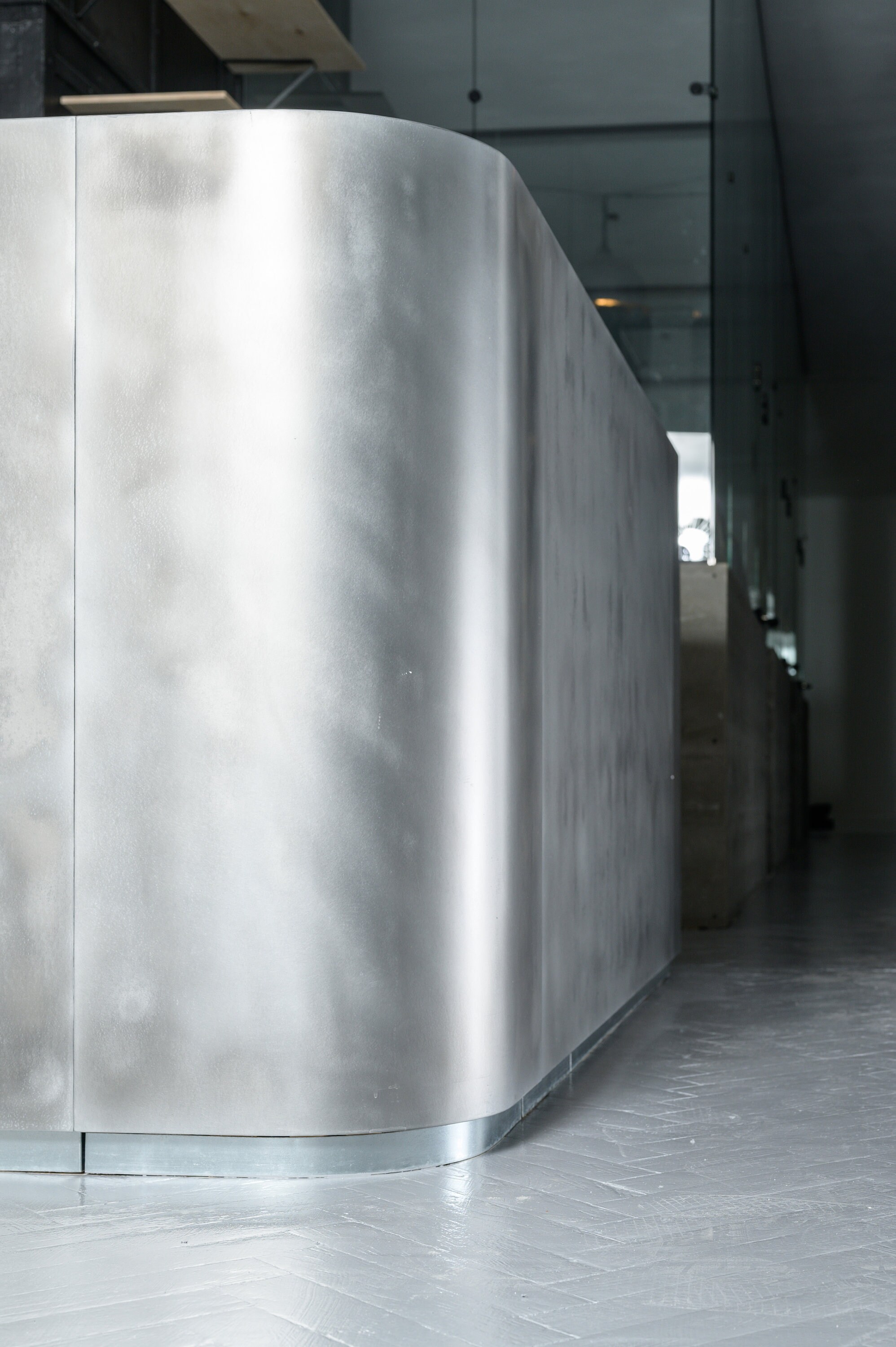 Modern Reception Desk Custom Reception Desk Front Desk Steel Counter - Etsy