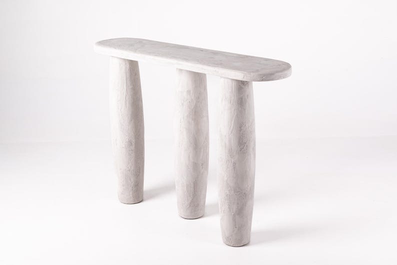 Modern Console Table | Three-legged Console Table | Mediterranean ...